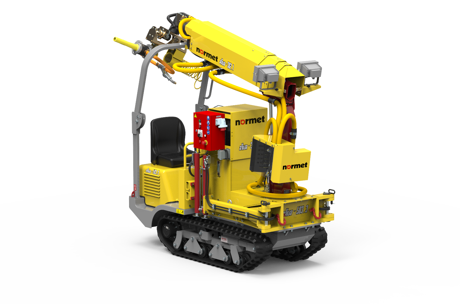 AL-503.3 Manipulator für Spritzbetonarbeiten auf dieselbetriebenes ...